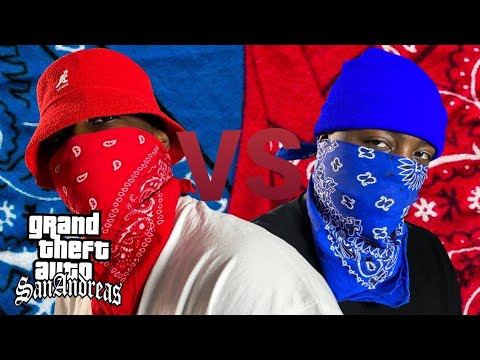 CJ VE ÇETESI CRIPSLER ILE ŞAVASTI ÖLÜYORDUK (GTA SAN ANDREAS)