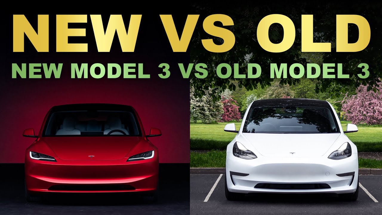 Tesla Model 3 New VS Old | Big Changes! - YouTube