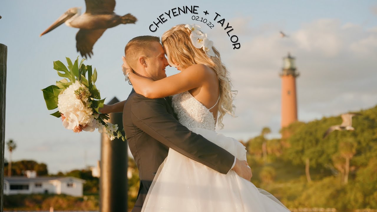 Cheyenne + Taylor | Pelican Club, Jupiter Florida Wedding - YouTube