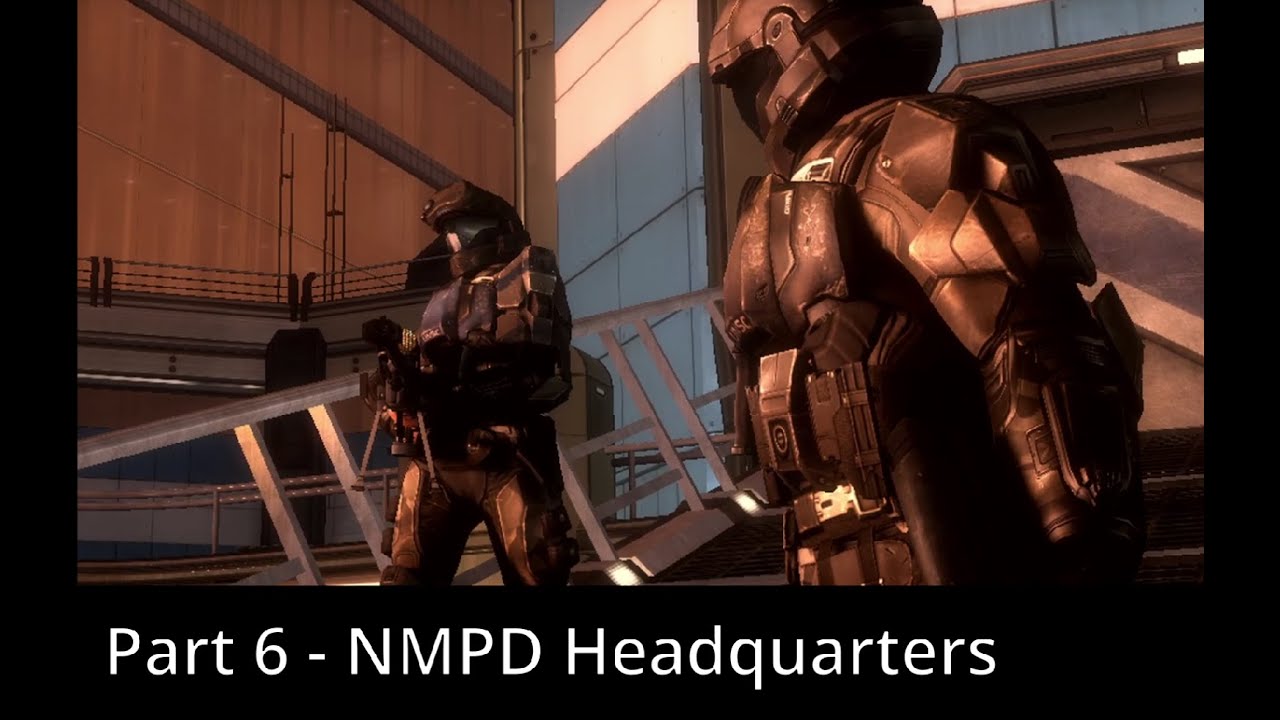 Halo 3: ODST Legendary Difficulty Part 6 - NMPD Headquarters - YouTube