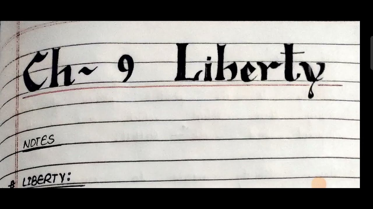 #vbu | LIBERTY | BA POLTICAL SCIENCE SEM 1 | VVI | LIBERTY AND EQUALITY ...