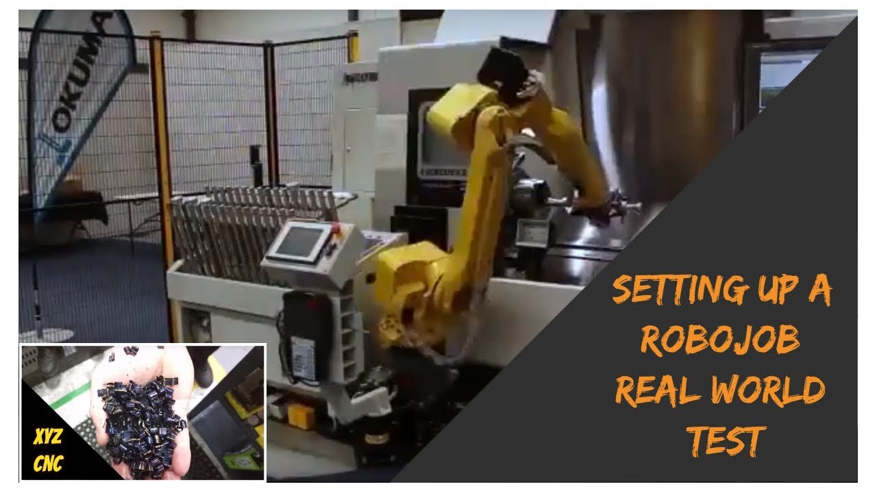 Robojob CNC Loader: How long does it take to setup in reality - YouTube