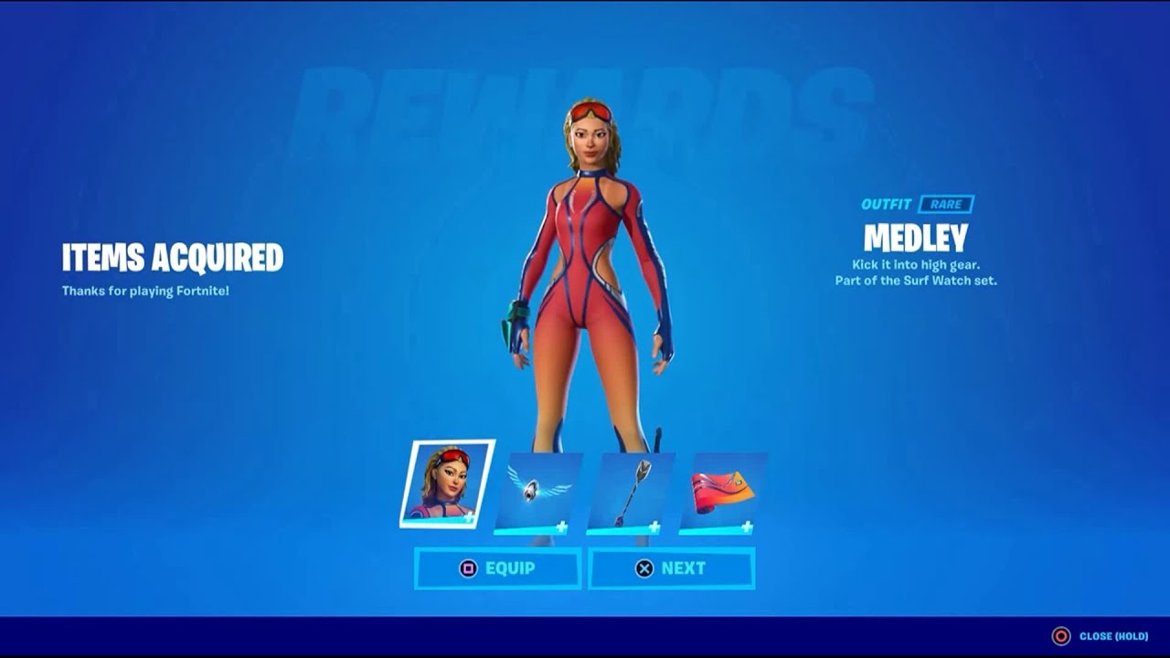 How To Get MEDLEY Skin NOW FREE In FORTNITE! (Surf Watch Bundle) - YouTube