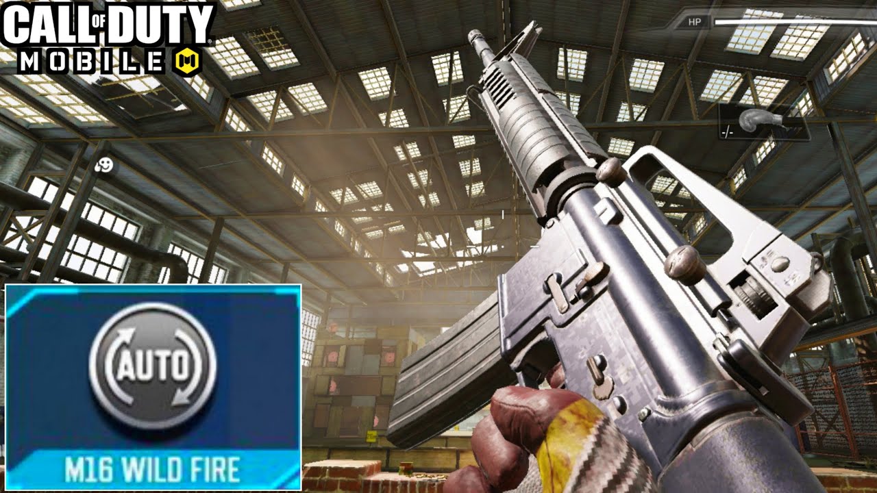 *NEW* Codm M16 Wild Fire Auto Overpowered Attachment - YouTube