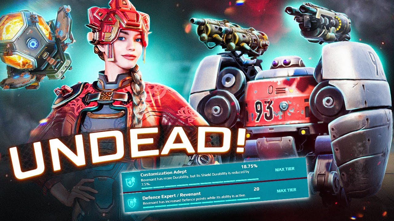 NEW UNDEAD! Customization Adept Retro REVENANT w/ Immune Amplifier ...