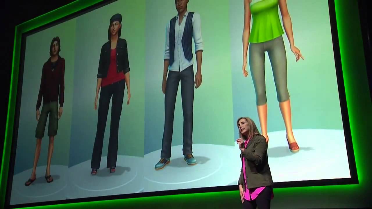 The Sims 4 - Gamescom 2013 - Press Conference - YouTube