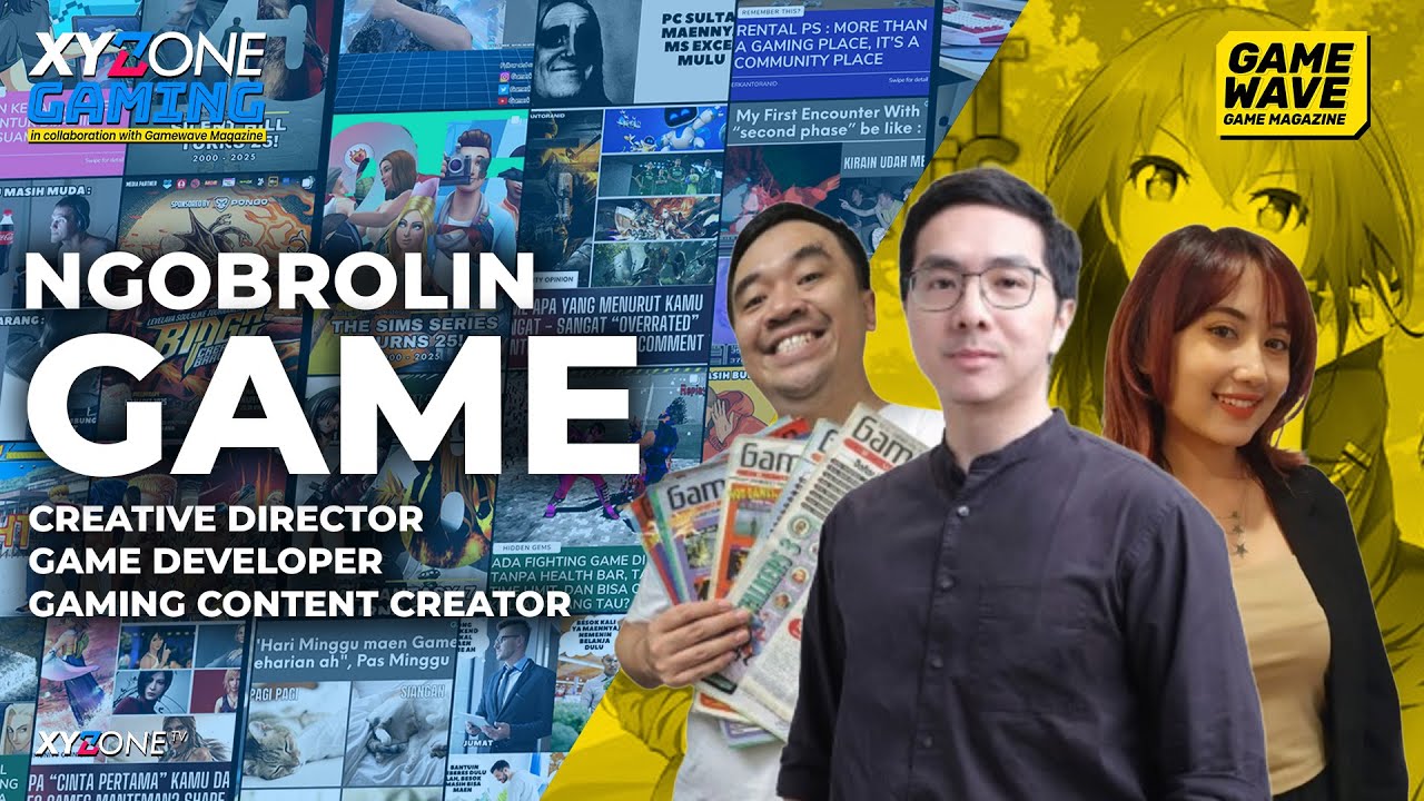 Bincang Gaming Bersama Content Creator Game, Creative Director Agency ...