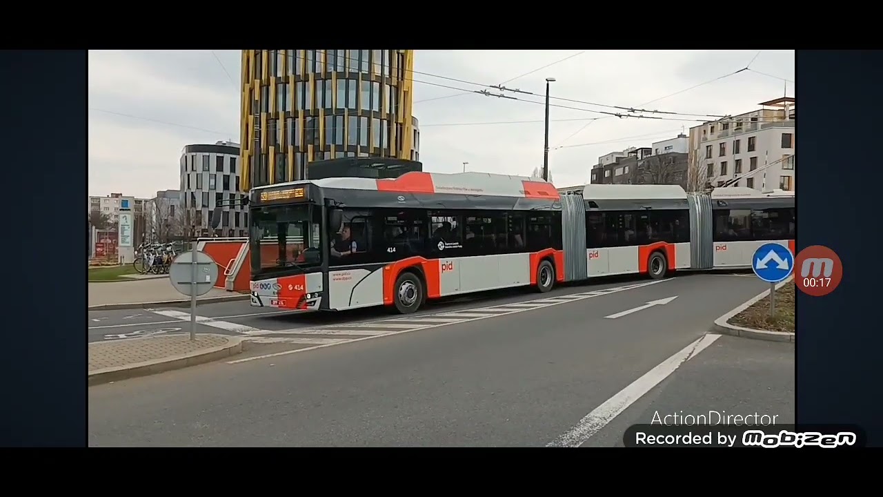 praha ma trolejbus skoda solaris 24m - YouTube