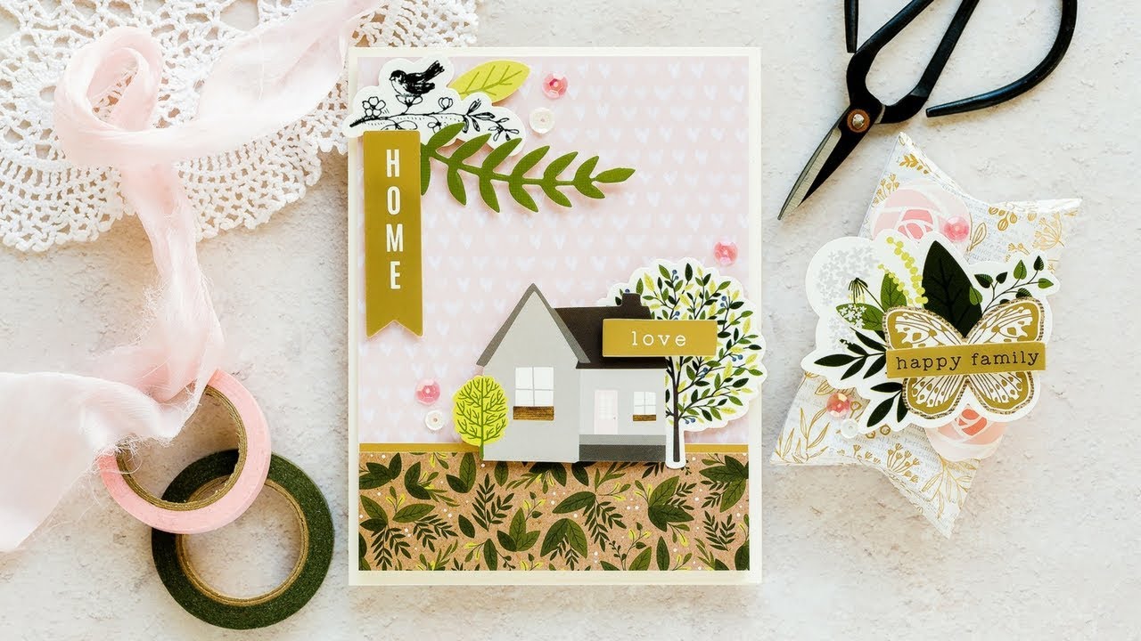 Quick & Easy Card + Gift Box - YouTube