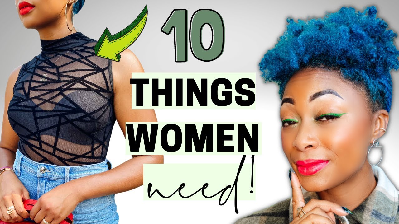 Revealed: The 10 ESSENTIAL Items EVERY Woman MUST Own! - YouTube