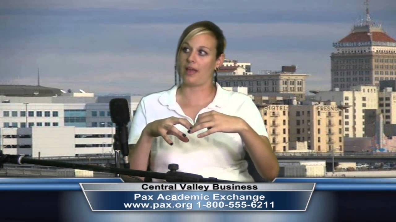 Mandy Alexander from the Pax Academic Exchange Program on Central ...