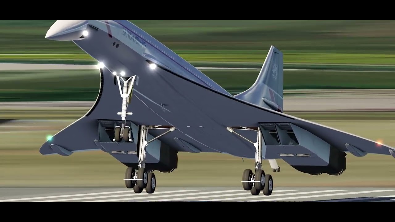 Concorde, KLM Aerofly Fs 2023 - New Best Landing Airlines Live - YouTube