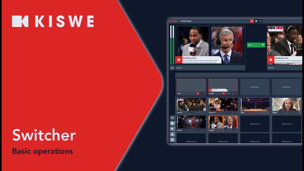 How to setup the Kiswe cloud switcher? - YouTube