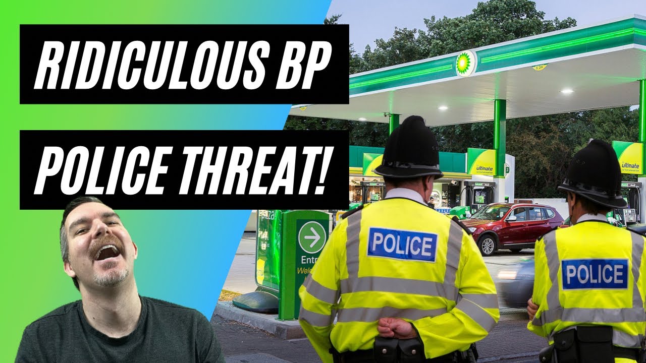 Ridiculous BP Police THREAT over this! 😂😁👮‍♂️ - YouTube