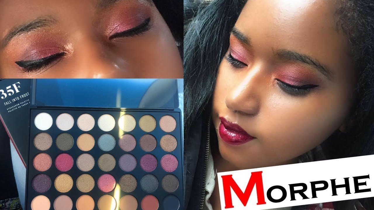 MORPHE 35F PALETTE REVIEW AND TUTORIAL ON DARK SKIN! | Ari Jolié - YouTube