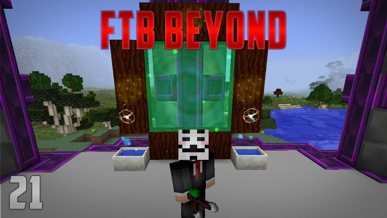FTB Beyond EP21 Botania Terrasteel + Portal of Alfheim - YouTube