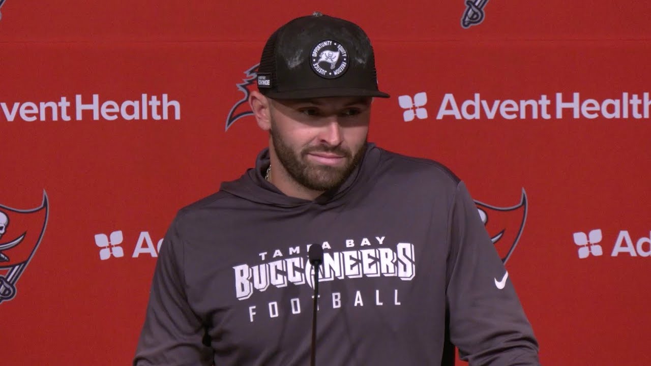 Baker Mayfield on The Bucs Controlling Their Destiny | Press Conference ...