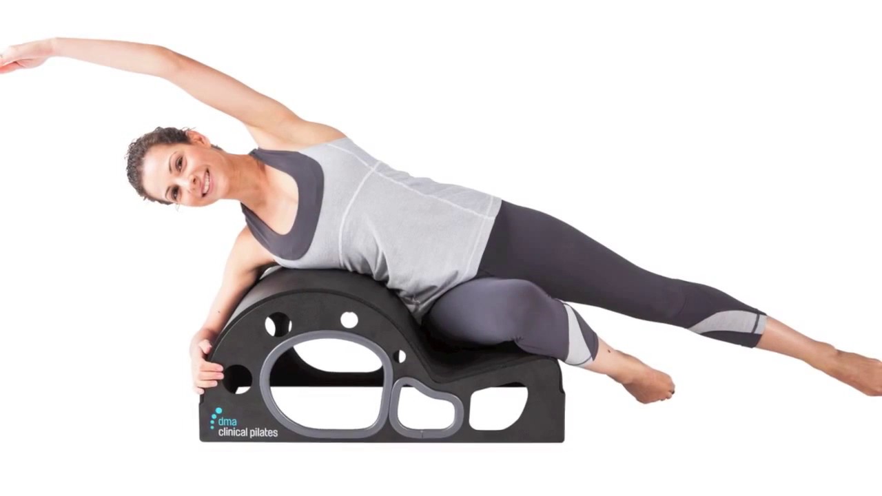 Pilates Thoracic Stretching Barrel - YouTube