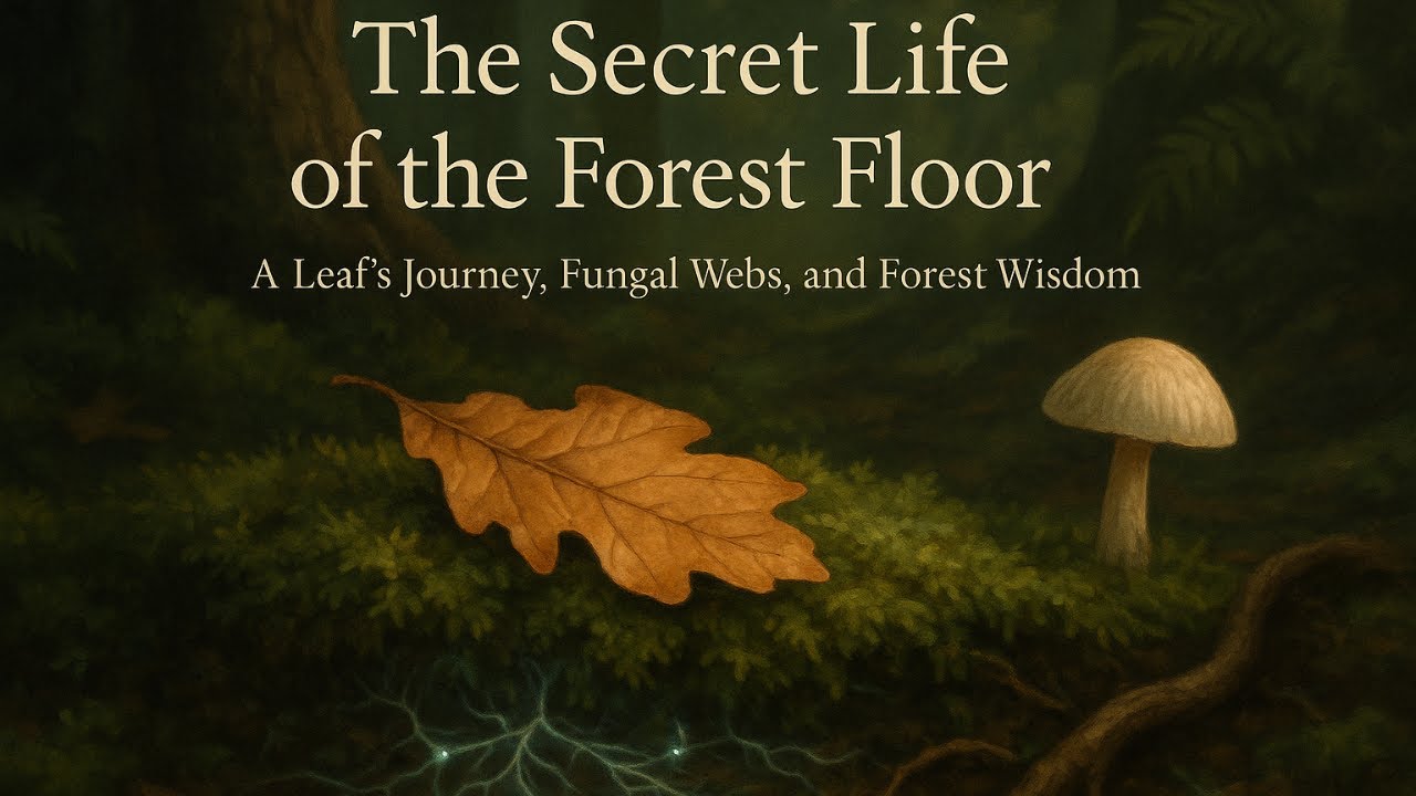 The Secret Life of the Forest Floor | A Leaf’s Journey, Fungal Webs, and Forest Wisdom - YouTube