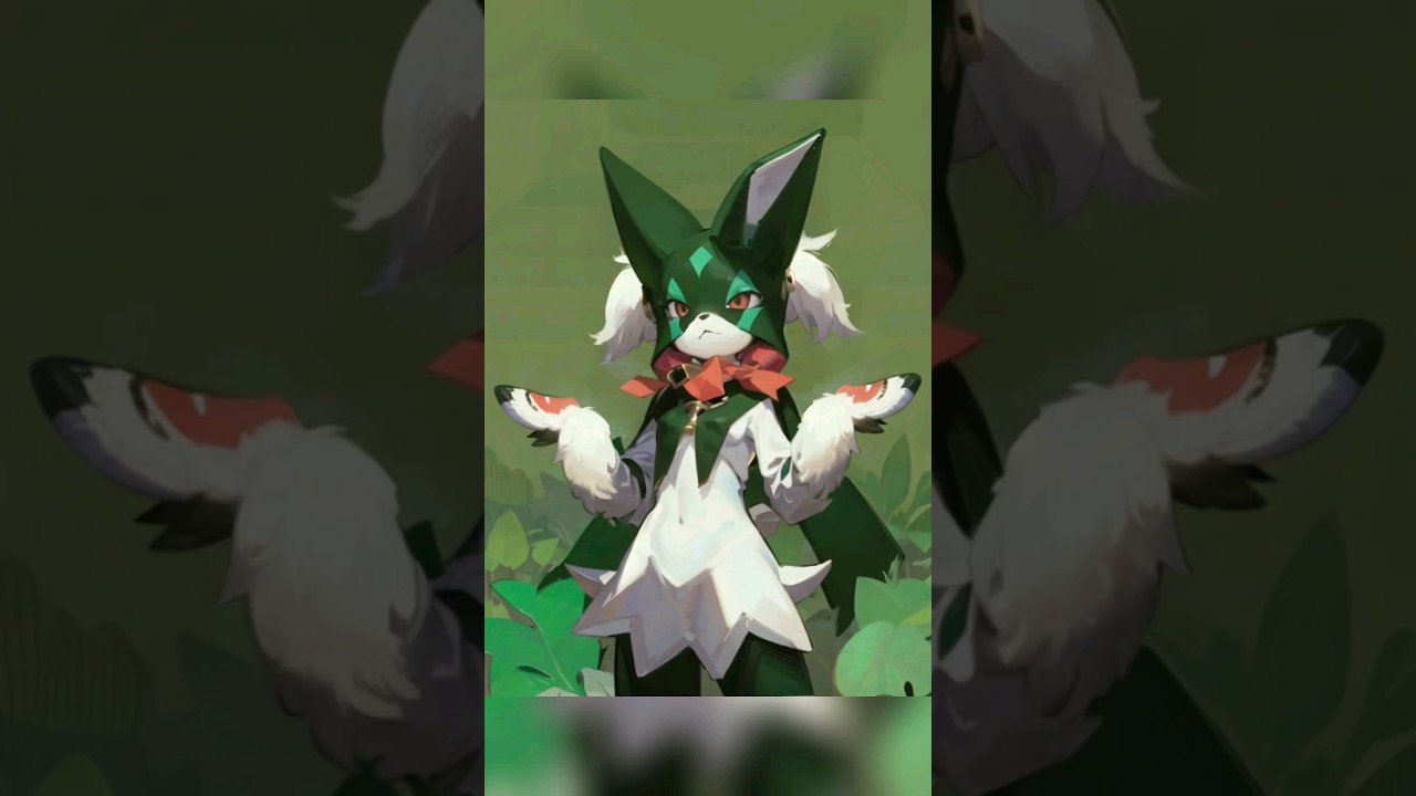 MEOWSCARADA versión humana #pokémon Humanoide - YouTube