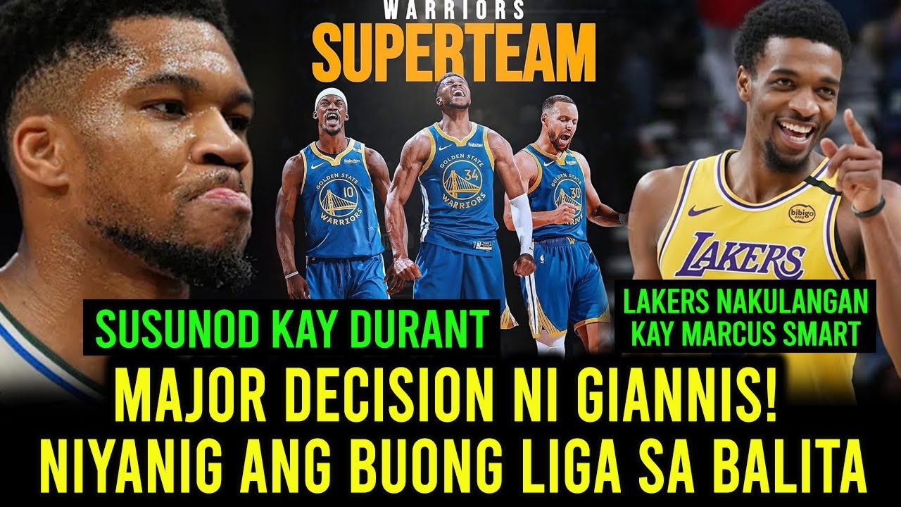 UPDATE KAY GIANNIS! NIYANIG ANG LIGA SA BAGONG DESISYON! LAKERS HINDI ...
