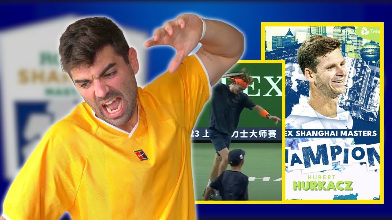 🏆🇨🇳RUBLEV PIERDE CON MATCH POINT ANTE HURKACZ, EL NUEVO CAMPEÓN DEL ATP MASTER 1000 DE SHANGAI ...