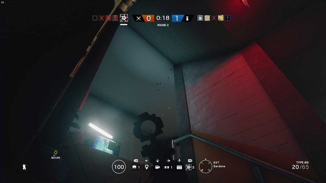 Yellow stairs window vault glitch- Rainbow 6 siege Consulate - YouTube