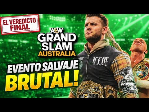 This was a WAR… the most INTENSE event of the YEAR 💥🔥 | AEW GRAND SLAM final verdict