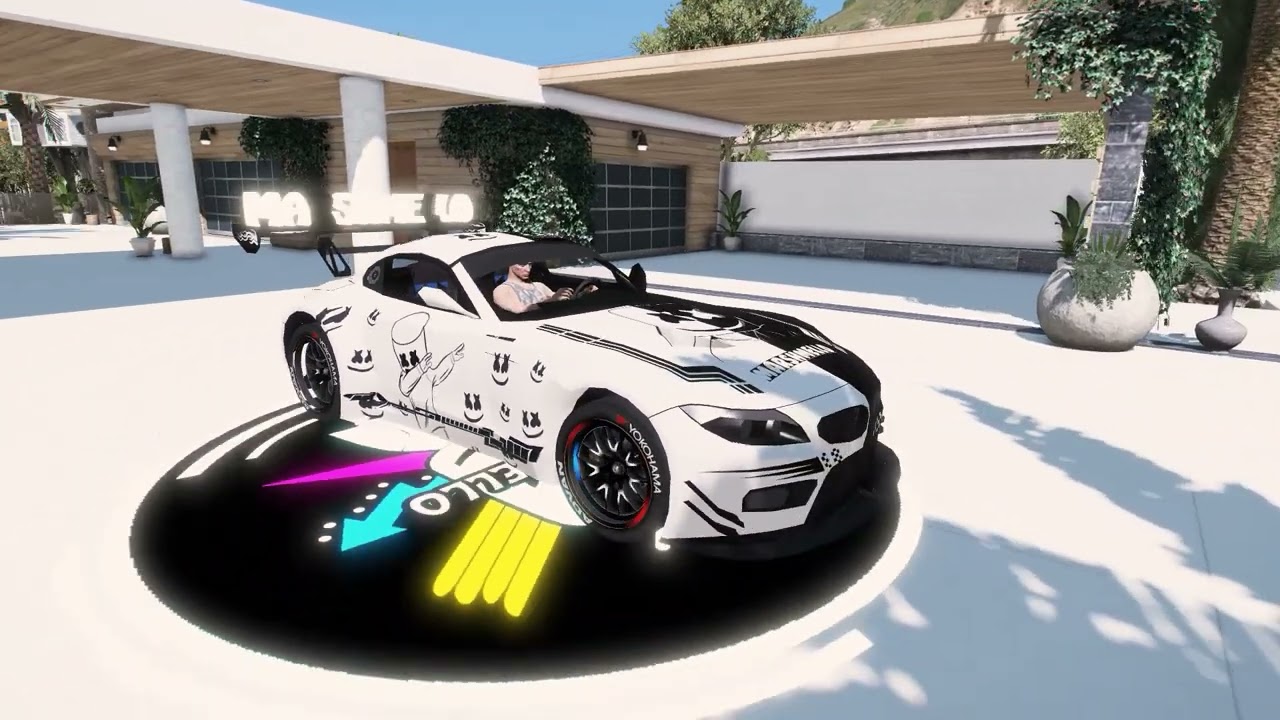 Marshmello x Bomy | Glowing Car | Animation Car | Infinitive Custom ...