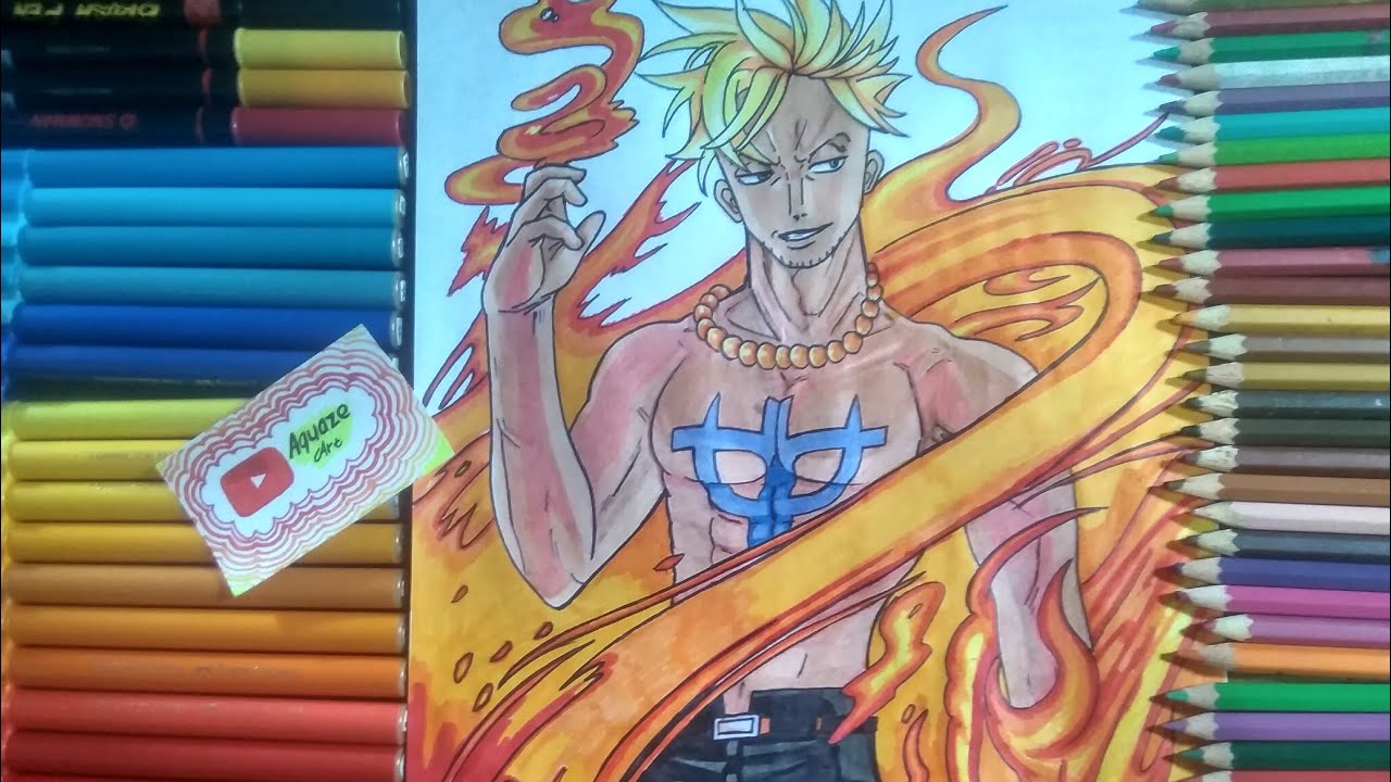 Drawing Fanart Marco || ONE PIECE - YouTube