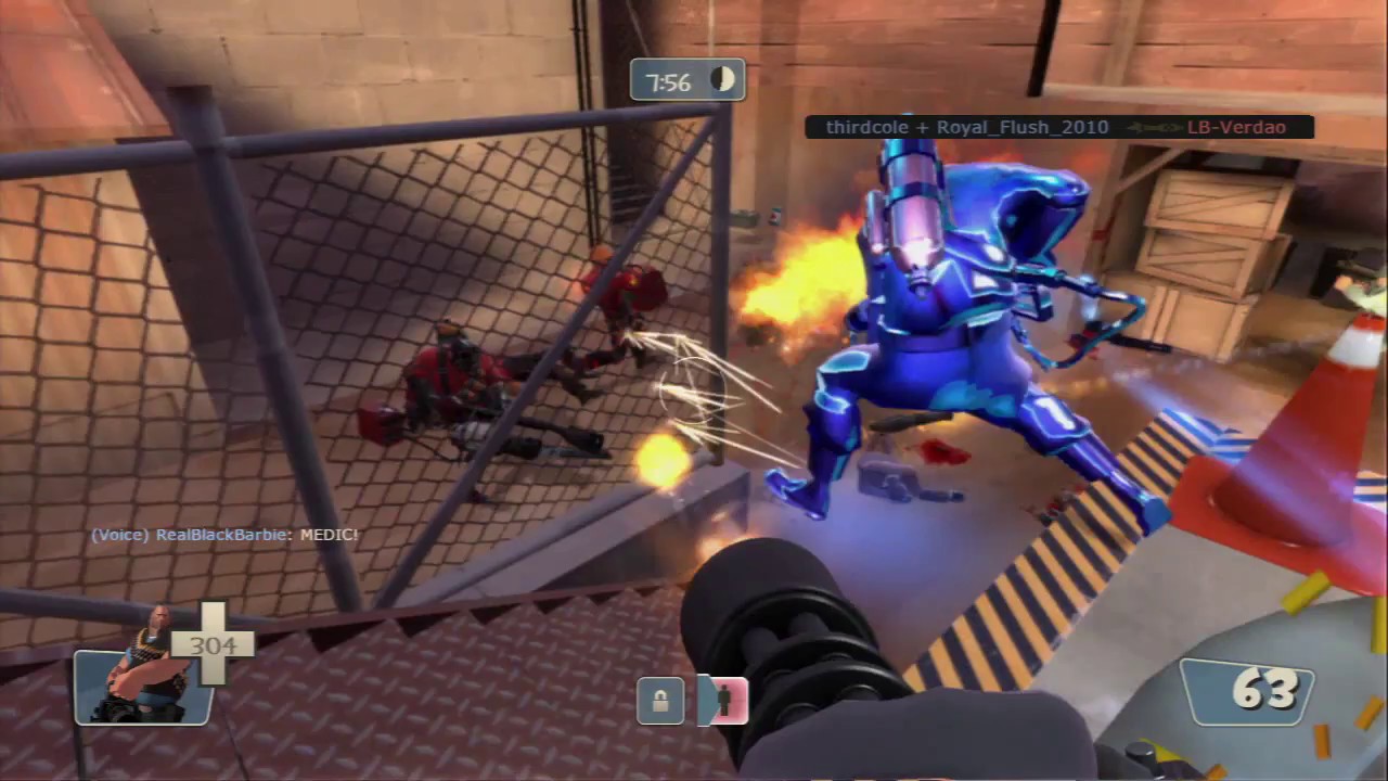 TF2 on PS3 - RAGE Gameplay - YouTube