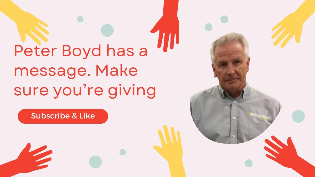 Peter Boyd talks about food bank efforts - YouTube