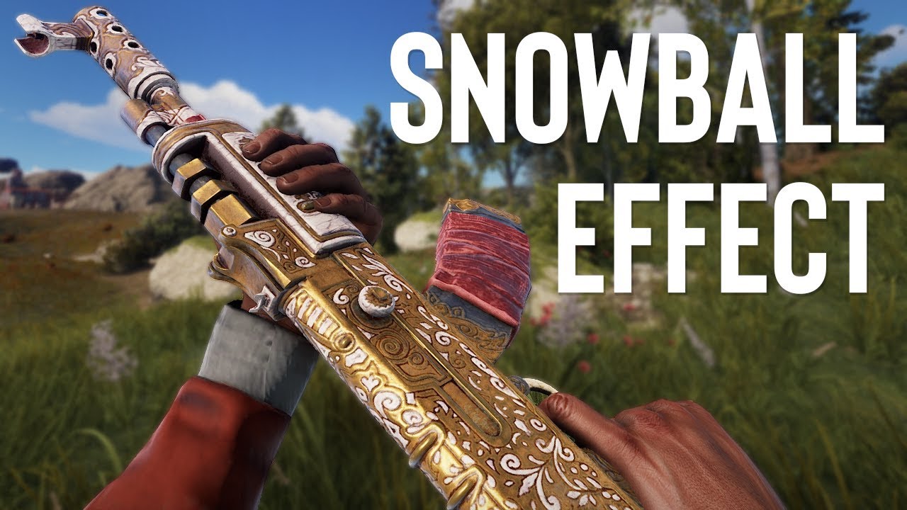 MY GREATEST SNOWBALL! - Rust Survival Gameplay - YouTube