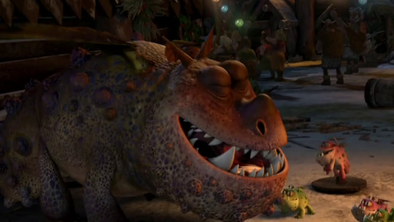 how to train your dragon gift of the night fury vomit scene - YouTube