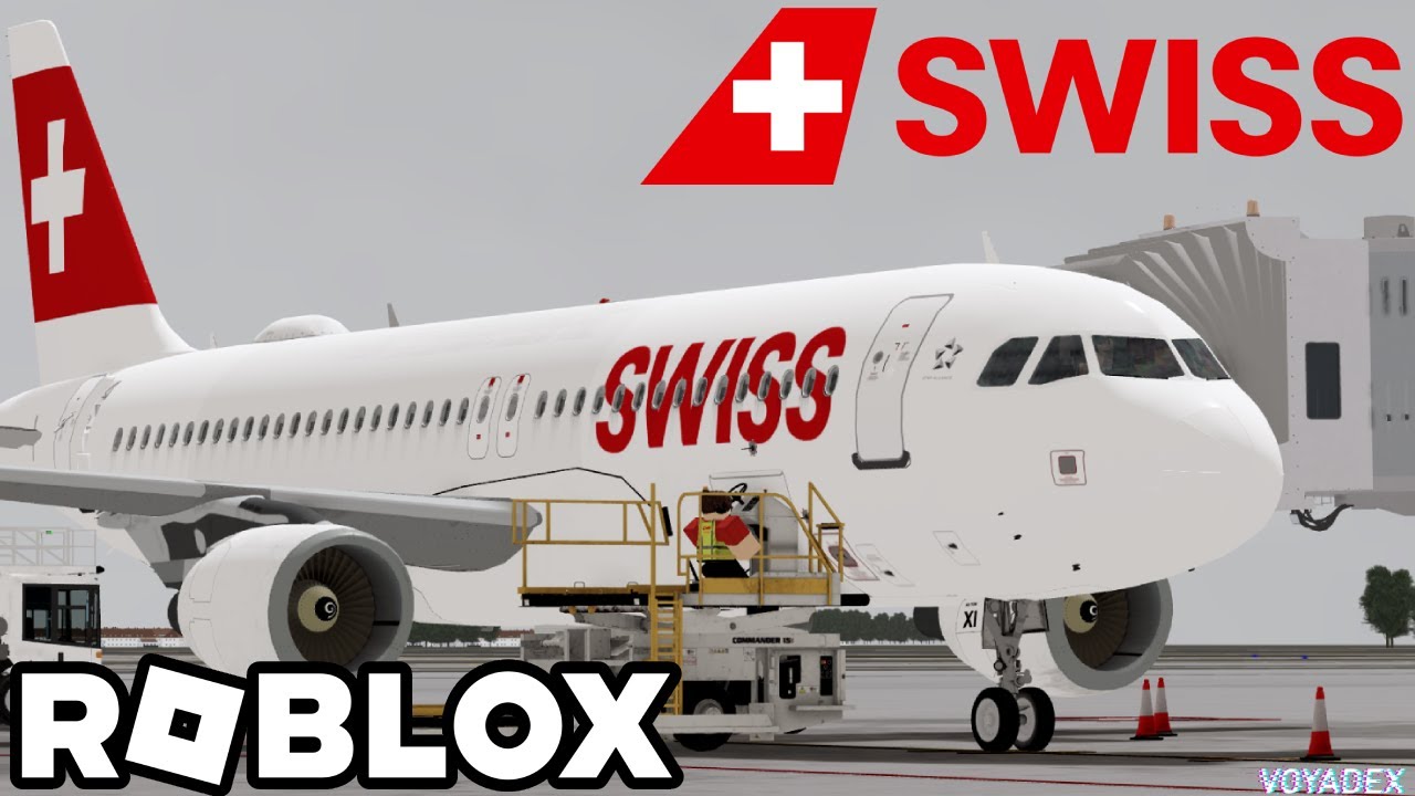 Roblox Swiss International Air Lines Flight - Airbus A320 (Business ...