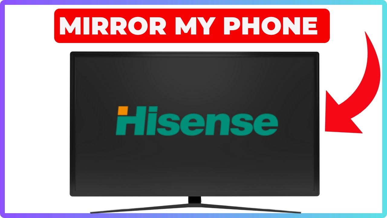 How To Mirror My Phone to My Hisense Android TV - Easy Screen Mirroring ...