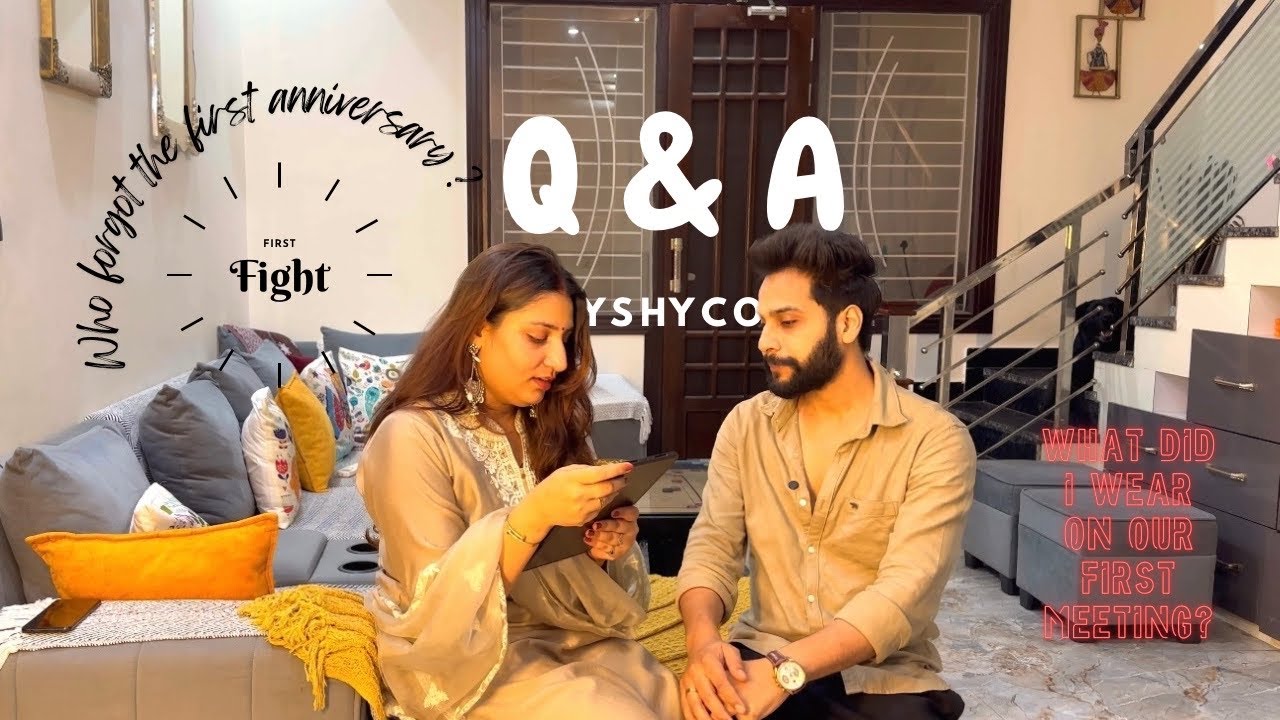 Q&A Husband Wife | Funny Couple Q&A | Memory | Couple Goals | Couple ...