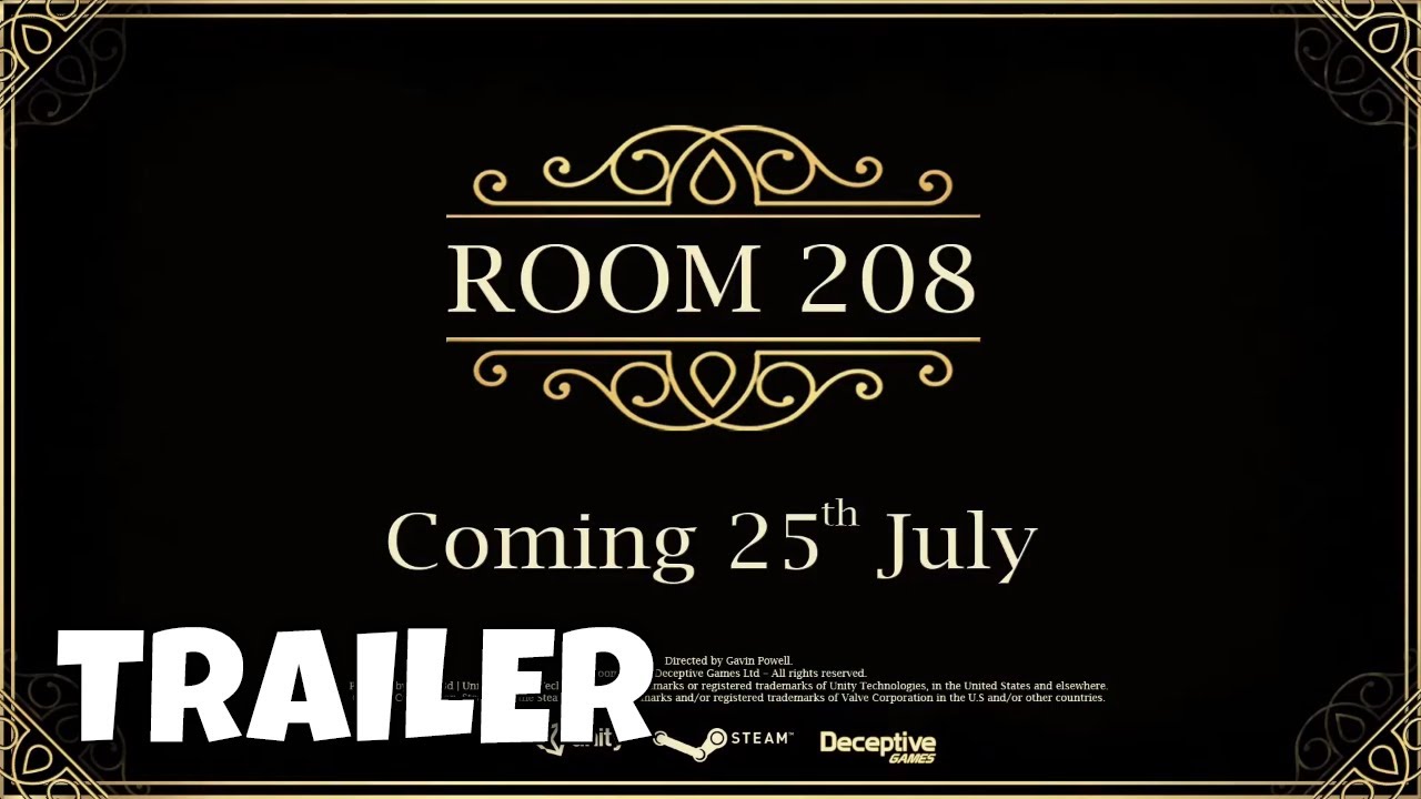 ROOM 208 Gameplay Trailer PC - YouTube