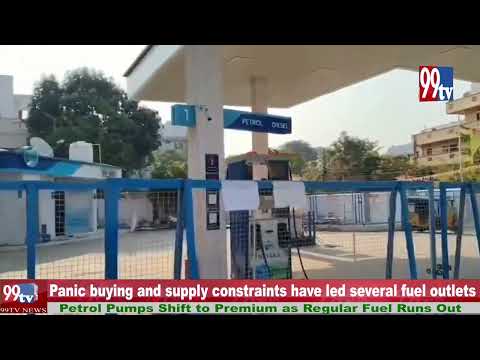 Panic buying and supply constraints have led several fuel outlets in Sec & Hyd 99tv