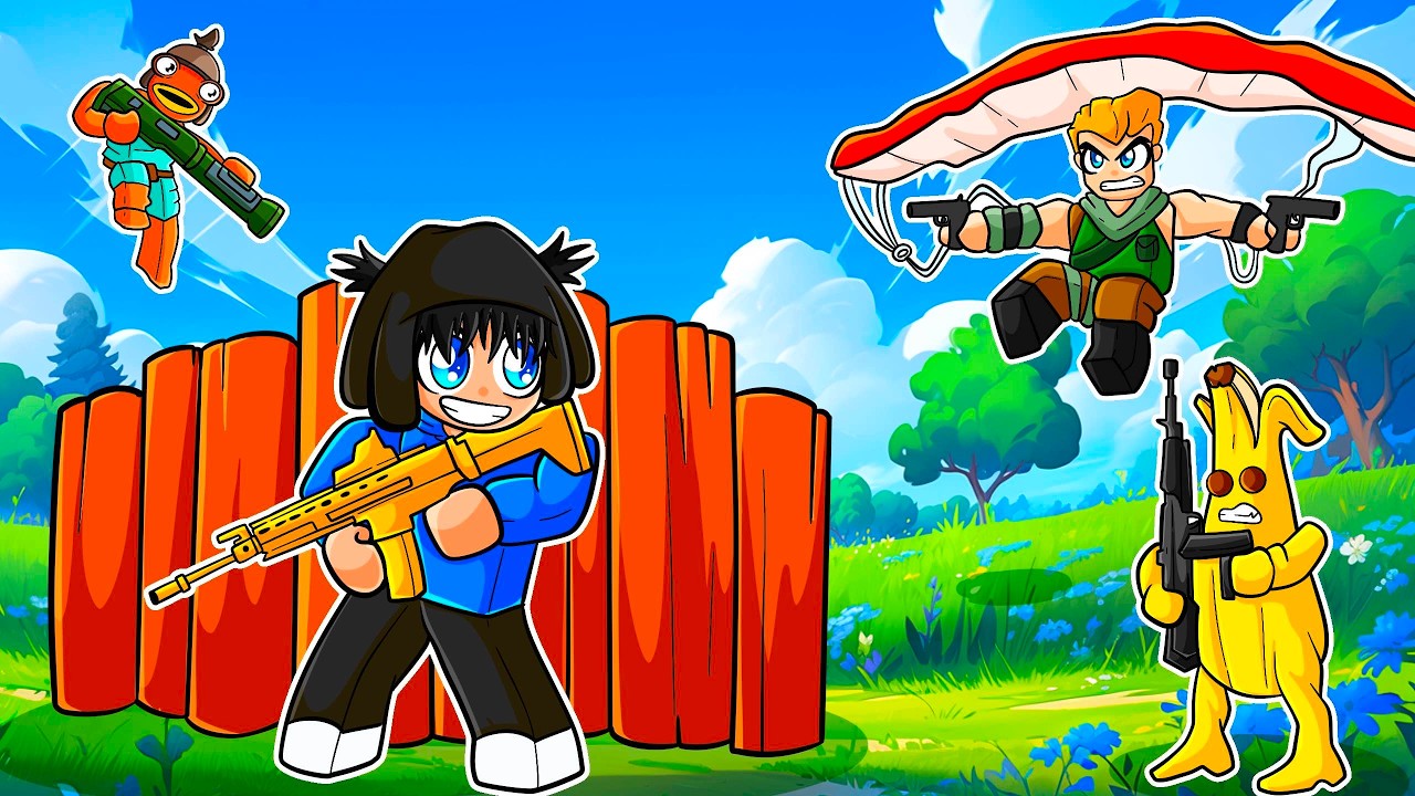 OG FORTNITE CHAPTER 2 IN ROBLOX😱!! (FIRST WIN) - YouTube