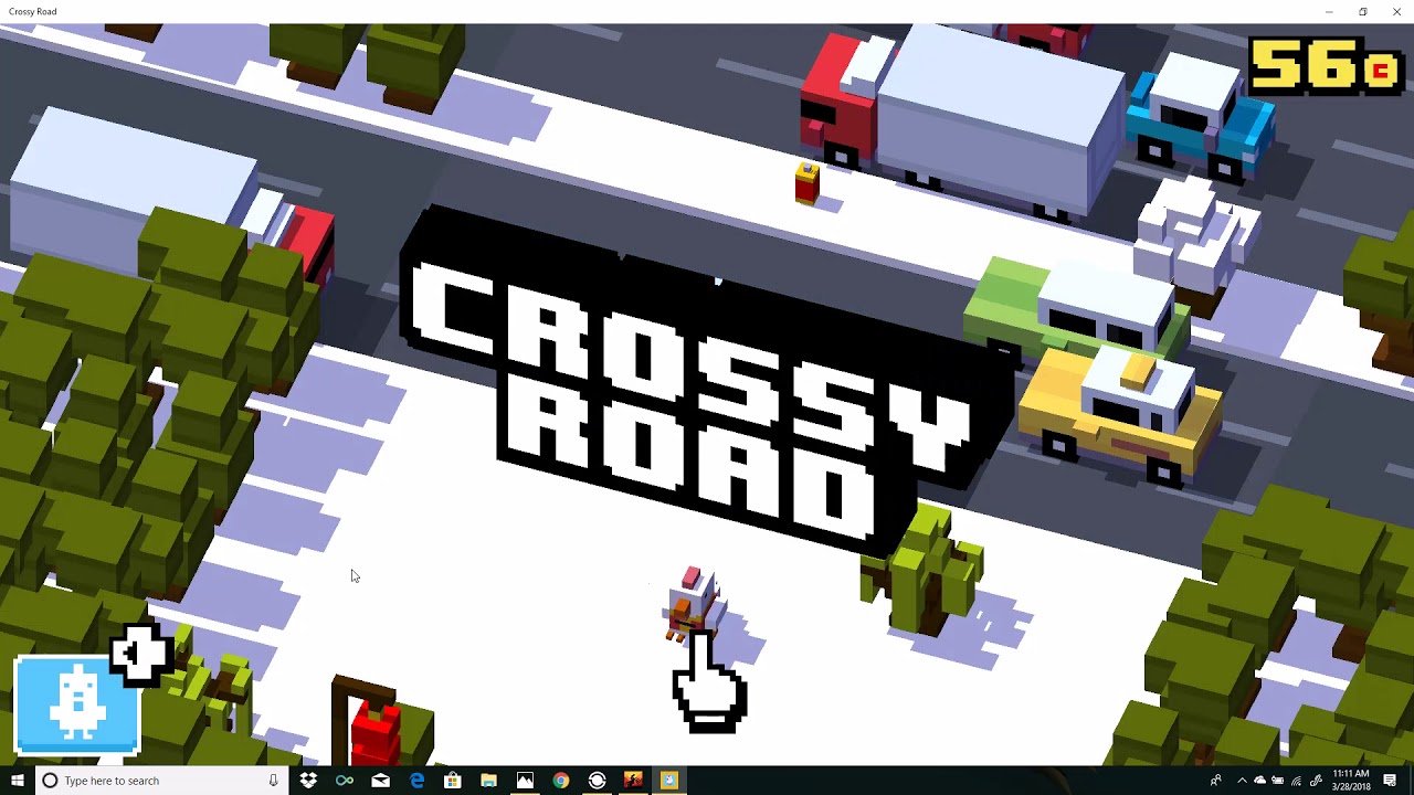 PAC MAN CHICKEN - YouTube