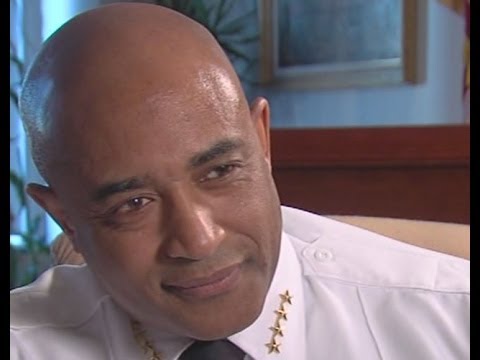 Baltimore Police Commissioner Anthony Batts responds to violence - YouTube