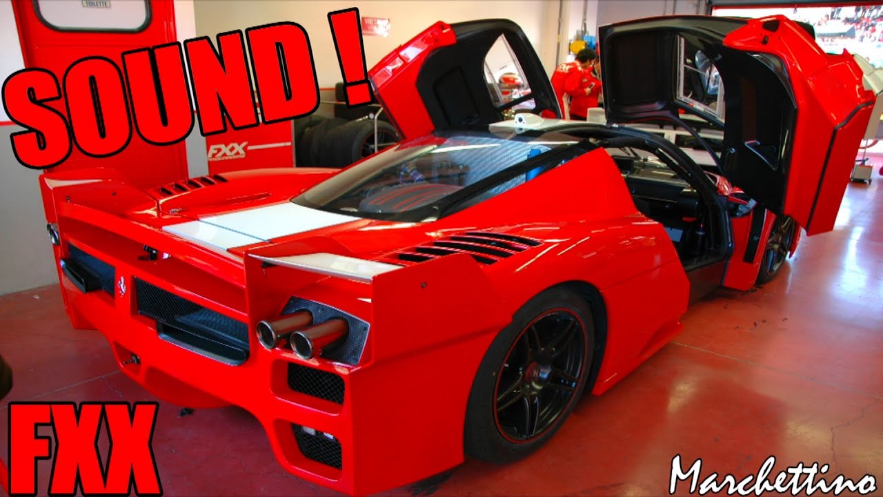Ferrari FXX EVO Brutal SOUND! - Start, Rev + Warm Up - YouTube