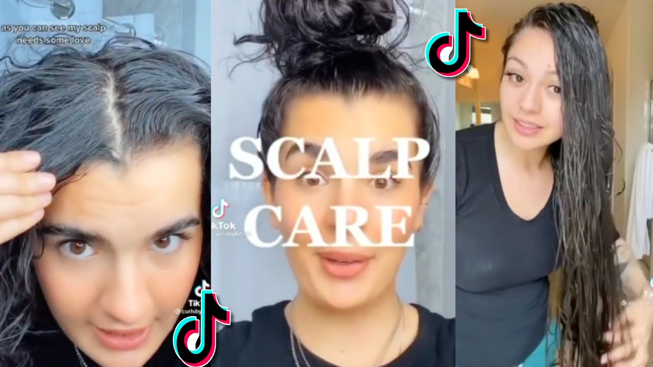 Tik Tok Hair Care Tips To Boost Hair Growth | Best Scalp routine for a ...