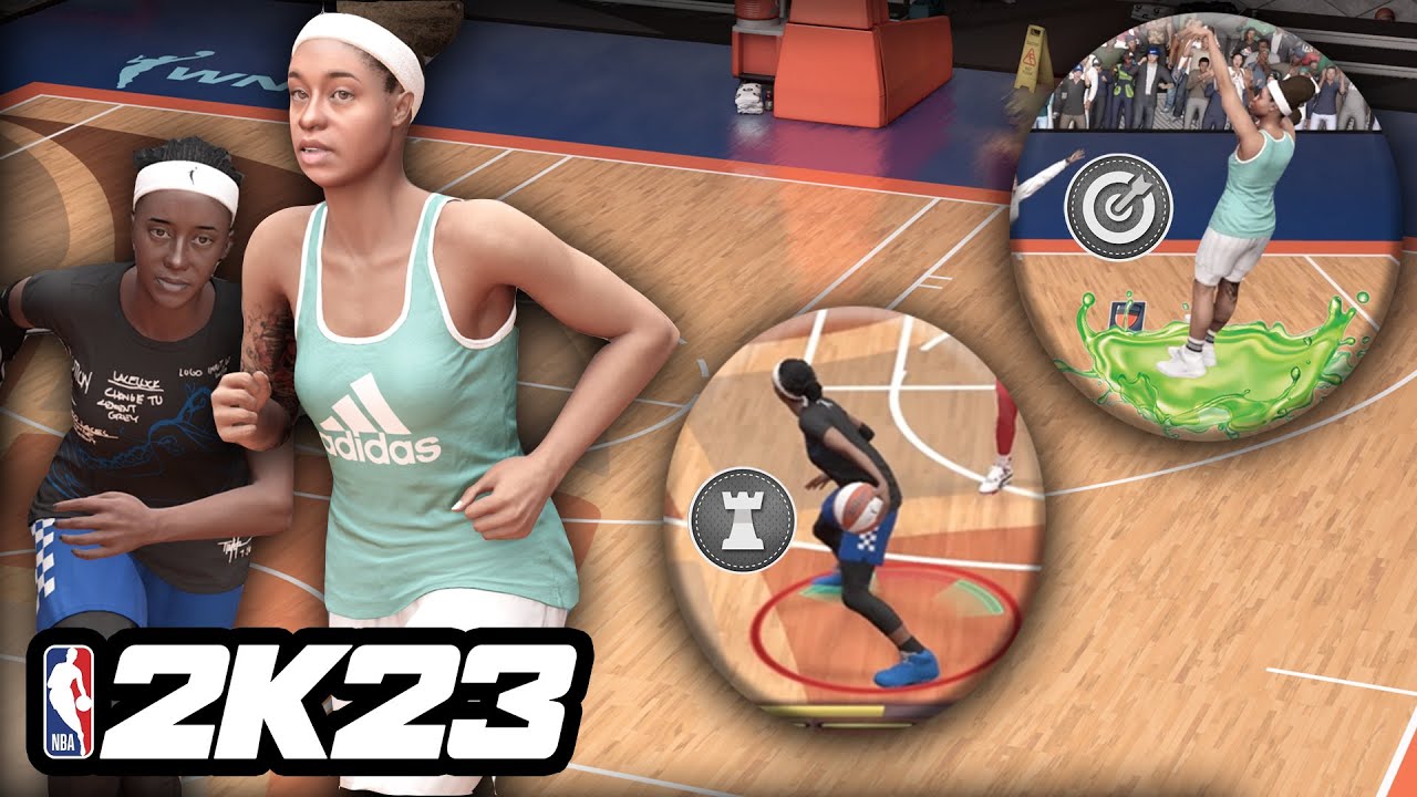 99OVR Luna & Kira Step Out For Open Runs! NBA 2K23 The W Gameplay - YouTube