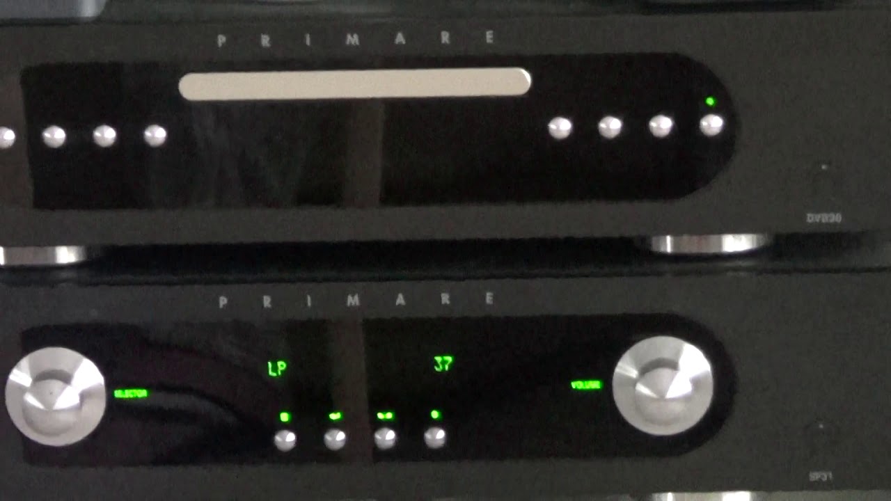 Primare sp31, belcanto m300, chario pegasus - YouTube