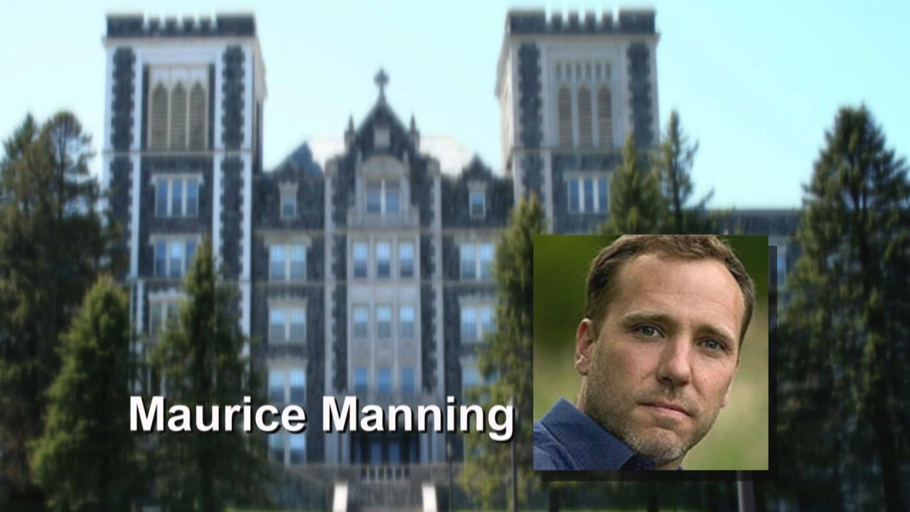 Poet Maurice Manning reading at St. Scholastica - YouTube