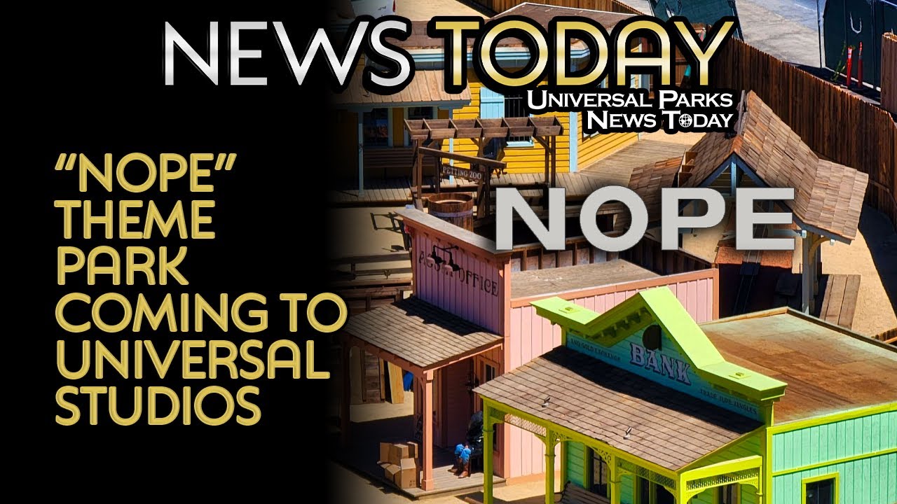 “Nope” Theme Park Coming to Universal Studios - YouTube