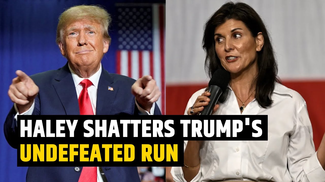 US Election 2024: Nikki Haley Ends Donald Trump's Undefeated Run With ...