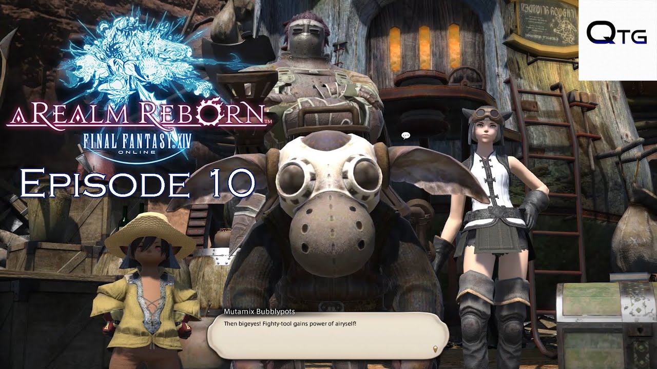 Final Fantasy 14 | A Realm Reborn - Episode 10: Master Mutamix - YouTube